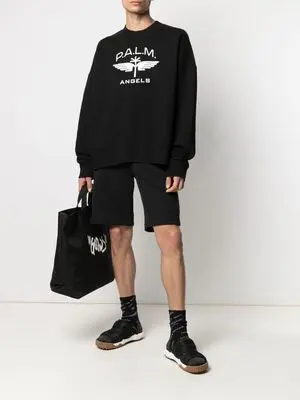 Palm Angels Logo-print Sweatshirt