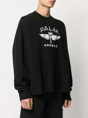 Palm Angels Logo-print Sweatshirt