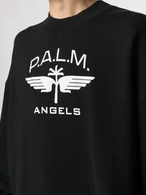 Palm Angels Logo-print Sweatshirt