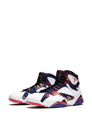 JORDAN Air 7 Retro High-top Sneakers - White