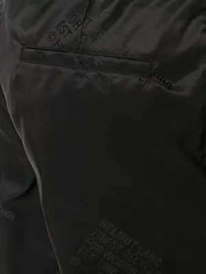 Helmut Lang Logo-print Tapered Trousers