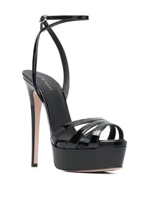 LE SILLA Lola Open-toe Sandals - Black