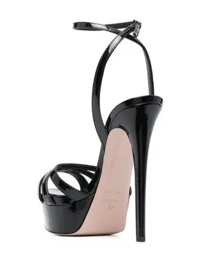 LE SILLA Lola Open-toe Sandals - Black