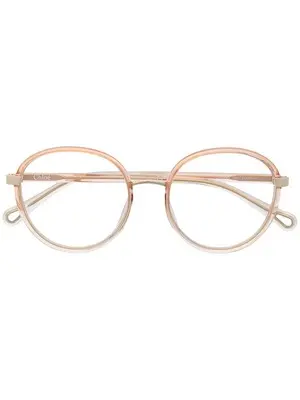 Chloé Oversized Glasses - Gold