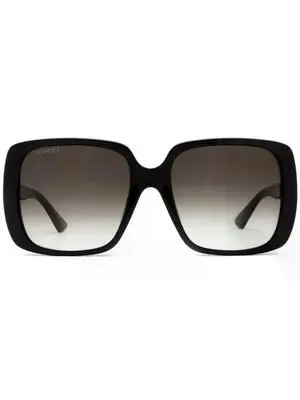 Gucci Double G Square-frame Sunglasses