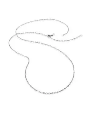 Monica Vinader 32/81cm Adjuster Rolo Chain - Silver