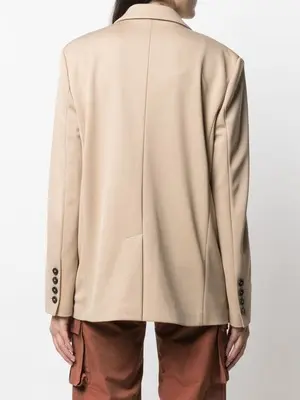 Palm Angels Stripe-detail Single-breasted Blazer