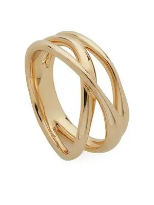 Monica Vinader Monica Vinader Nuro Cross Over Ring Gold