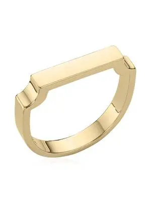 Monica Vinader Signature Flat Top Ring
