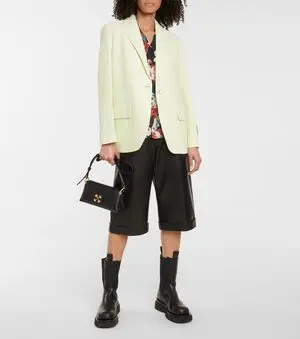 Off-White Single-breasted Cady Blazer