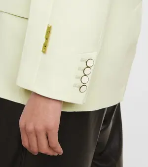 Off-White Single-breasted Cady Blazer