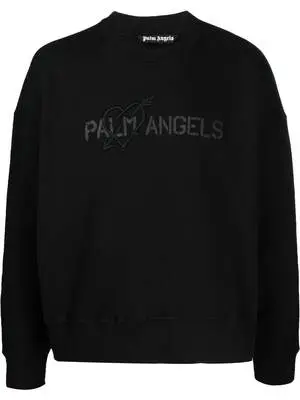 Palm Angels Logo-print Sweatshirt