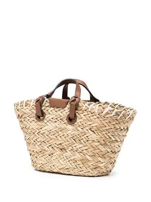 ANYA HINDMARCH Eyes Seagrass Straw Tote