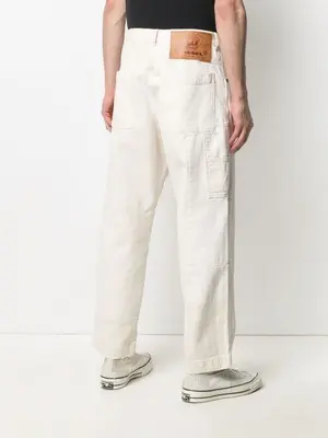 DIESEL Straight-leg Panelled Jeans