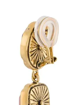 GOOSSENS Two Cabochon Earrings