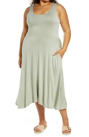 knit house dress Hyacinth House Navy with White Trim Knit Anne Dress Navy with White Trim / XS main image 0