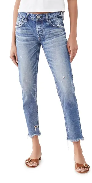 Moussy Vintage Frayed Jeans For Women