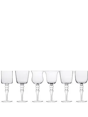 BITOSSI HOME Sculpted Wine Glasses - Neutrals