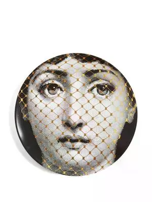 FORNASETTI Tema E Variazioni Wall Plate - Grey