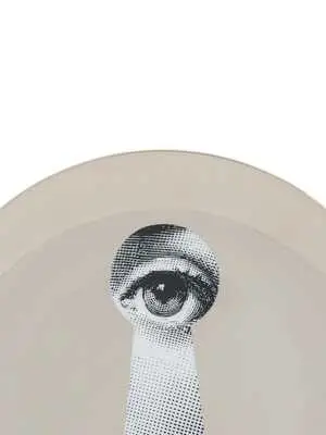 FORNASETTI Tema E Variazoni N.14 Wall Plate - Grey