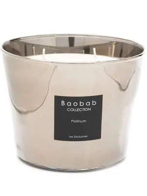 BAOBAB COLLECTION Platinum Scented Candle - Silver
