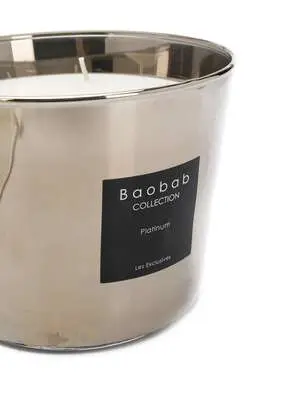 BAOBAB COLLECTION Platinum Scented Candle - Silver