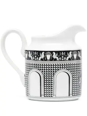 FORNASETTI Facciata Quattrocentesca Milk Jug - White