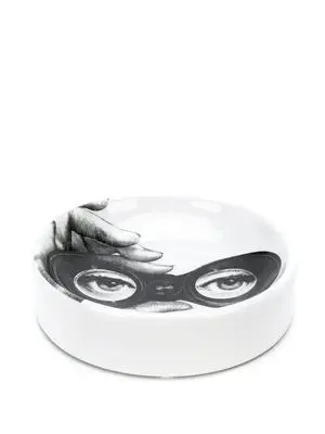 FORNASETTI Binoculars-print Ashtray