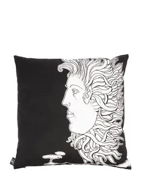FORNASETTI Solitudo Silk Cushion