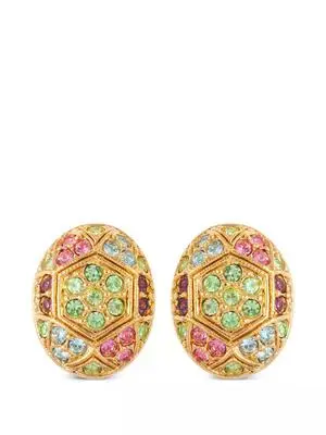 D'ORLAN 1980s Clip-on Earrings - Gold