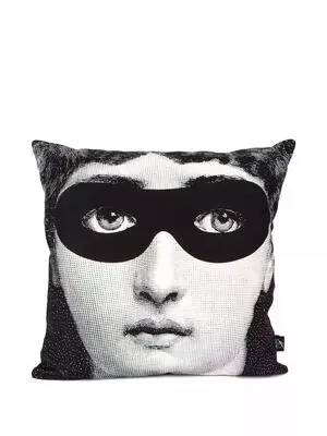FORNASETTI Burlesque Photograph-print Pillow - White