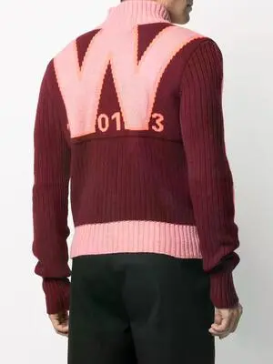 WALTER VAN BEIRENDONCK Wild Woolly Zipped Cardigan
