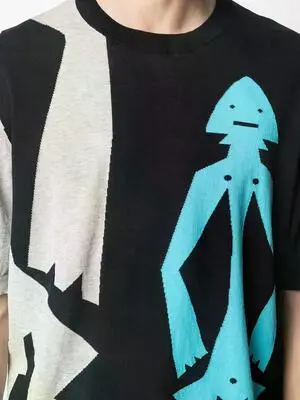 WALTER VAN BEIRENDONCK Mumuye Knit T-shirt