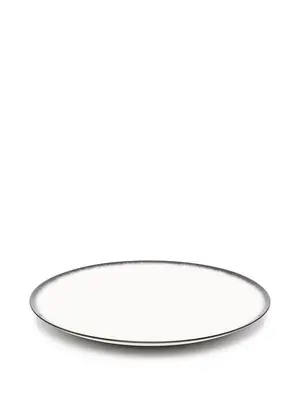 ANN DEMEULEMEESTER X SERAX Shadow-trim Porcelain Plate Set