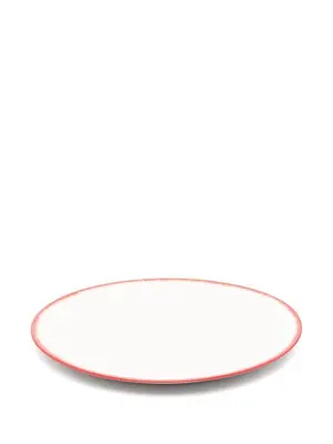 ANN DEMEULEMEESTER X SERAX Set Of Two Porcelain Contrast Rim Plates