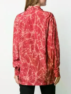 Issey Miyake 1980's Draped Neckline Blouse