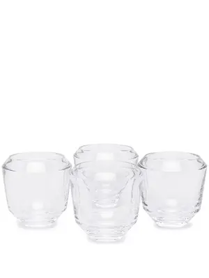 ANN DEMEULEMEESTER X SERAX Leadfree Crystal Glass Set - White