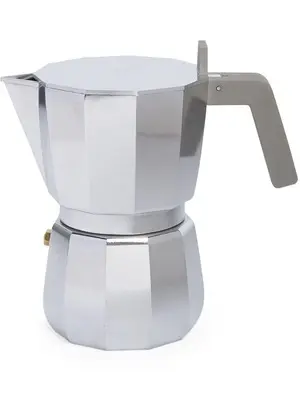 ALESSI Moka 1 Cup Espresso Coffee Maker - Silver