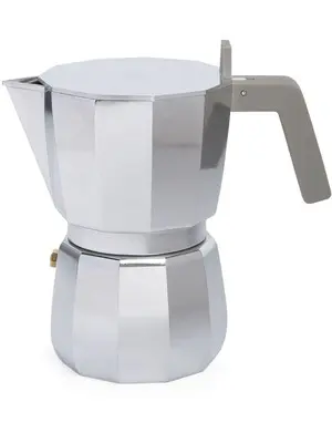ALESSI Moka 3 Cups Espresso Coffee Maker - Silver