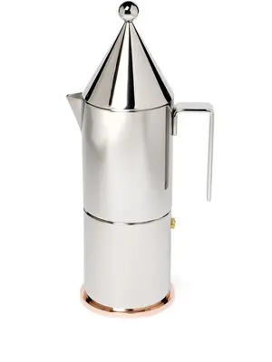 ALESSI La Conica Coffee Maker - Silver