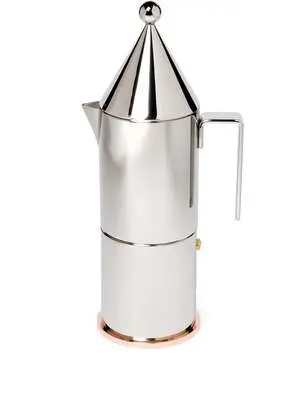 ALESSI La Conica Coffee Maker - Silver