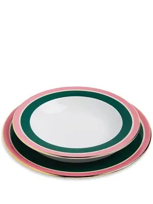 La DoubleJ Rainbow Dinner Set - Green