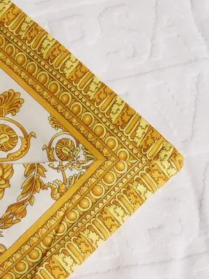 Versace I Love Baroque Beach Towel