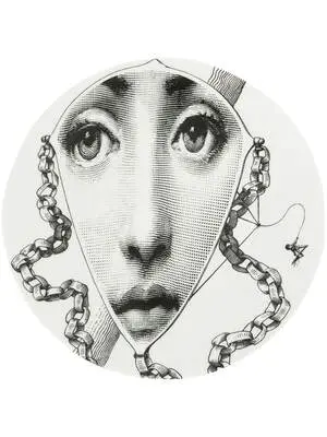 FORNASETTI Face Plate - Black