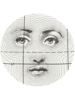 FORNASETTI Contour Face Plate - Black