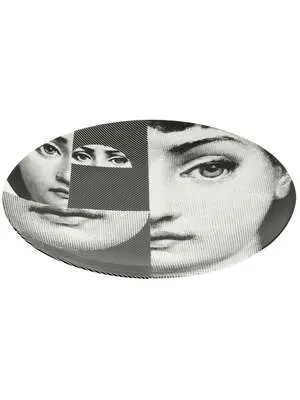 FORNASETTI Face Print Plate