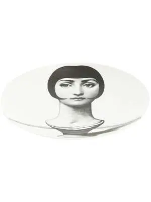 FORNASETTI Tema E Variazioni Wall Plate - Black