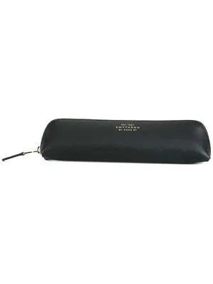 Smythson Panama' Pencil Case - Black
