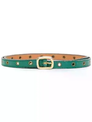 Hermès 1990s Skinny Design Buckled Belt