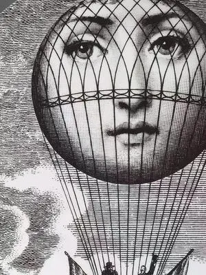 FORNASETTI Tema E Variazioni N.93 Decorative Plate